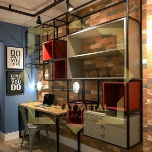 Dekoratif Metal Raf Modelleri - Sanat Metal Dekorasyon